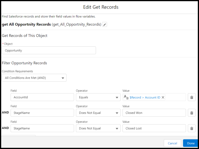How to update child records using salesforce flow
