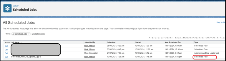 Schedule Triggered Flow in Salesforce